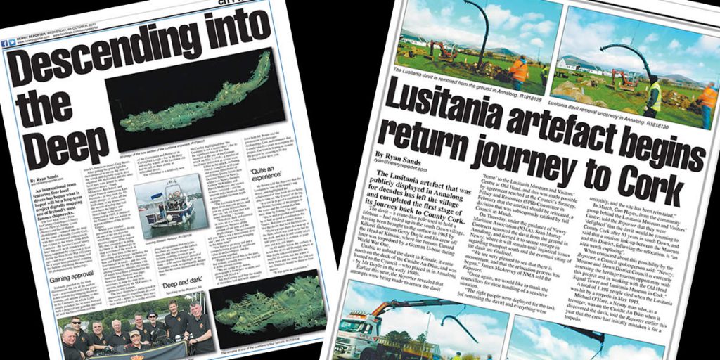 Newspaper Articles | Lusitania Project 17